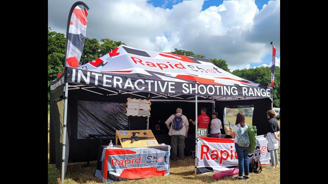 Airsoft shooting range....with a difference! - YouTube
