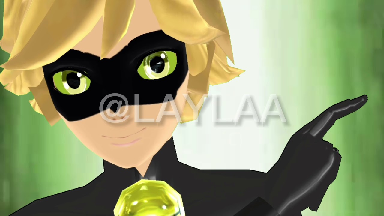 MMD Cat Noir Miraculous Transformation by Laylaa! - YouTube