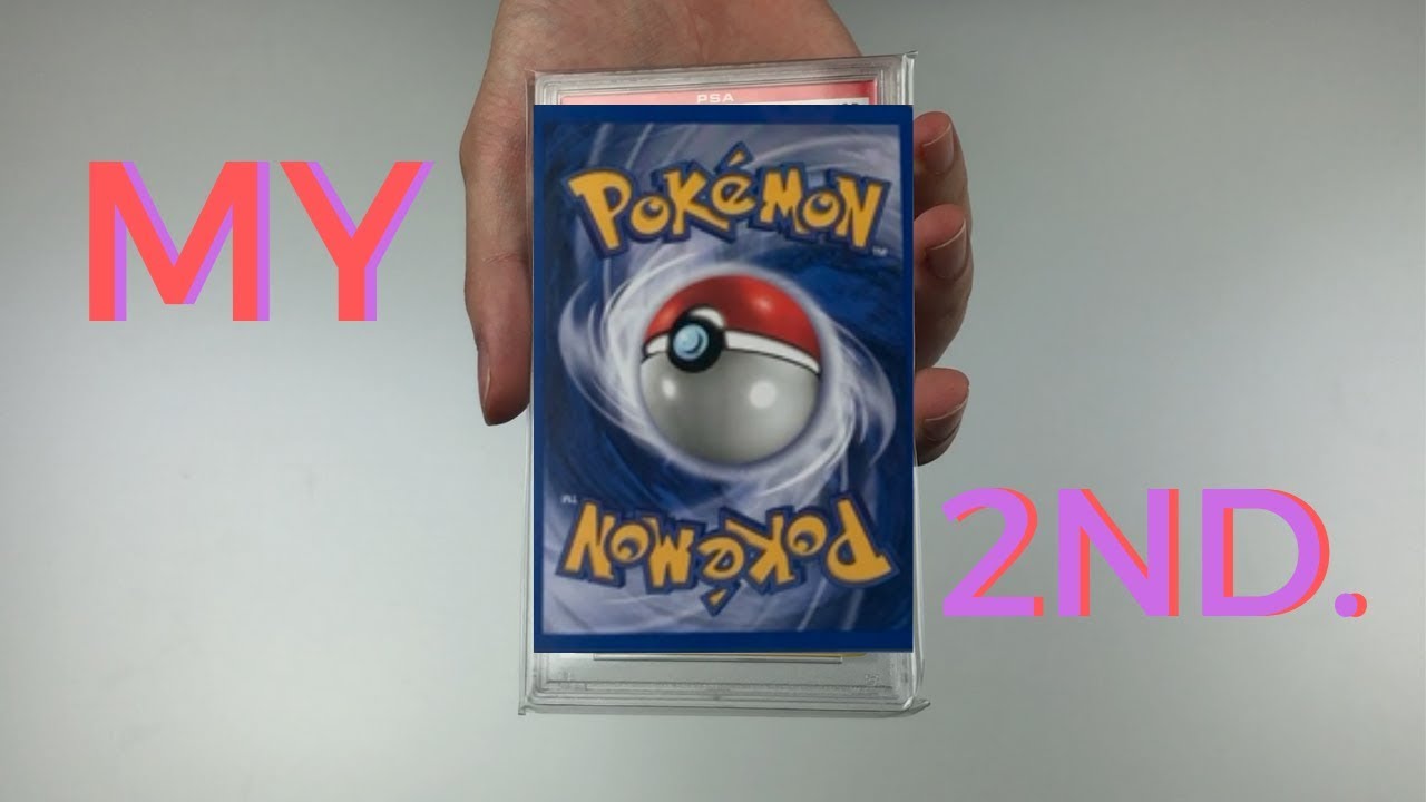 My 2nd PSA graded Pokemon card. - YouTube