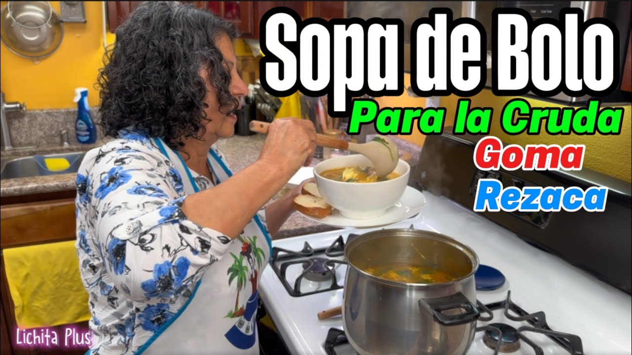 Sopa de Bolo.Te quita la Cruda,la Goma o Rezaka😱 - YouTube