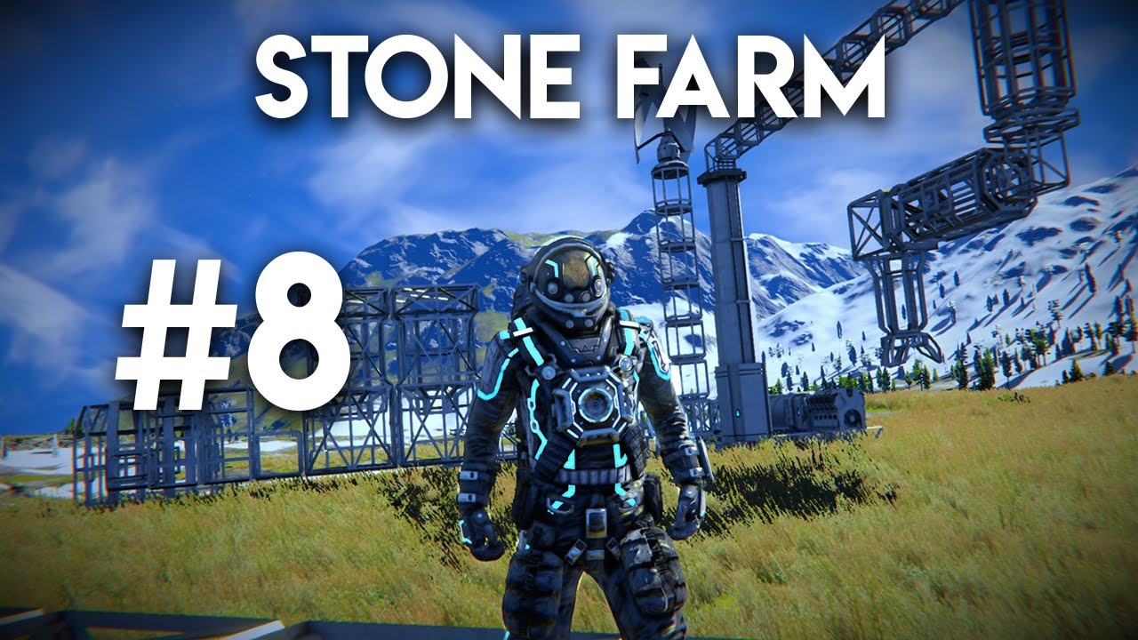 Space Engineers: Never Surrender - Stone farm #8 - YouTube