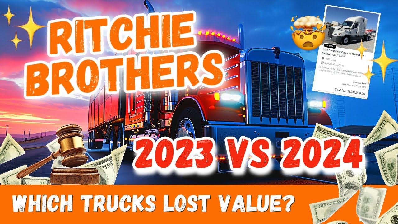 Ritchie Bros Auction Update! This Years Prices vs Last Years! - YouTube