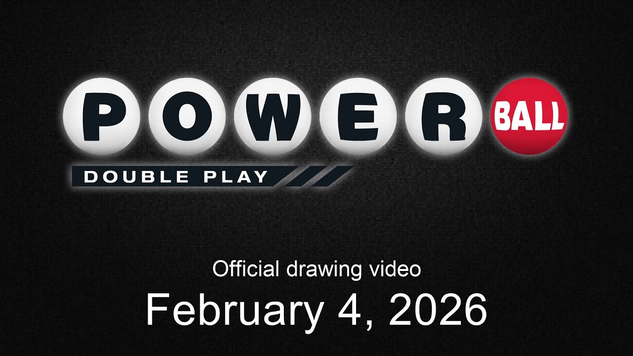 Powerball Double Play drawing for February 4, 2026 - YouTube