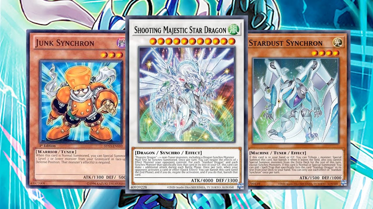 Pure Synchrons/Stardust Dragon Deck Post Dawn Of Majesty 2021 - Yu-Gi ...