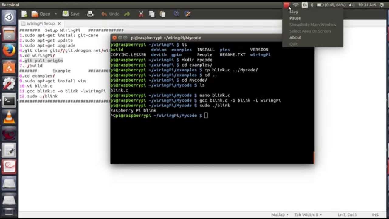Installing wiringPi GPIO library In Raspberry Pi 2 - YouTube