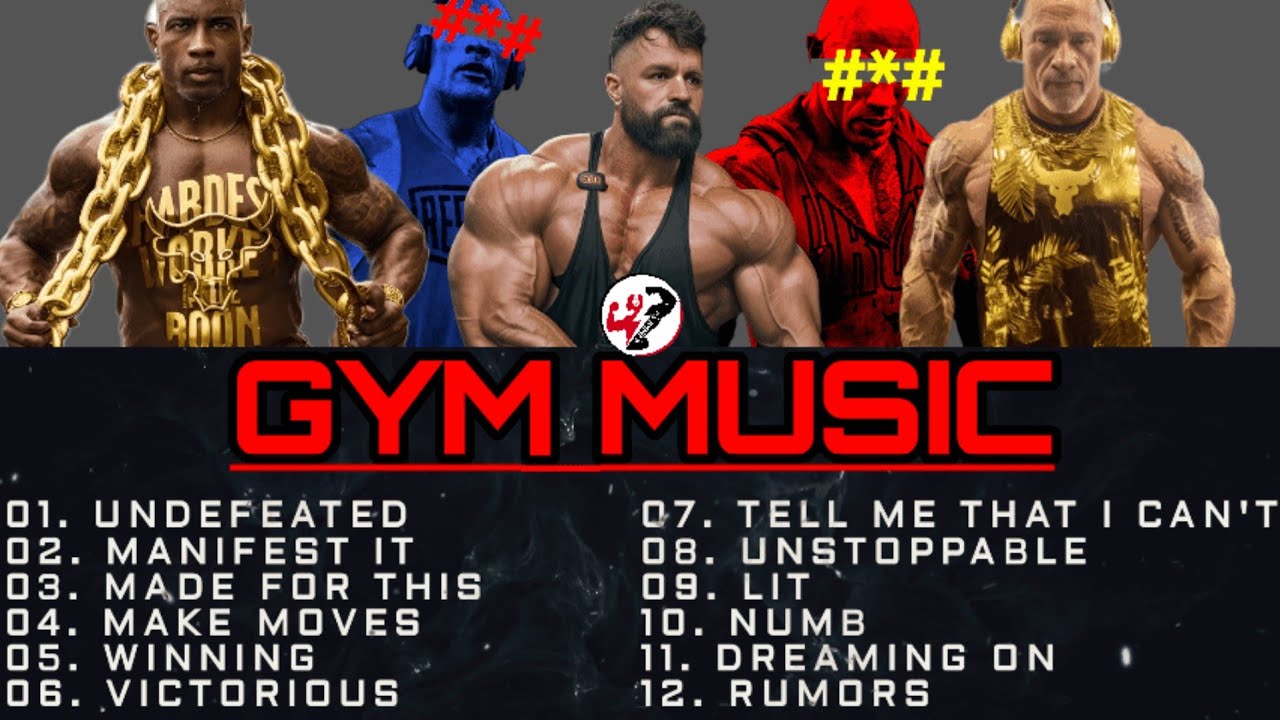 Aggressive Workout Hip Hop Music Mix💪Gym Music Mix💪ENGLISH SONGS💪 ...