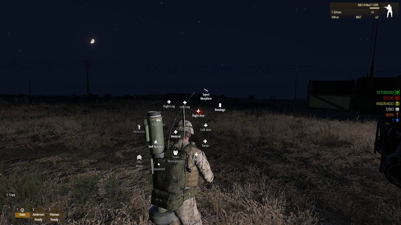 Arma 3 (Liberation mod) - Interaction Tutorial - YouTube