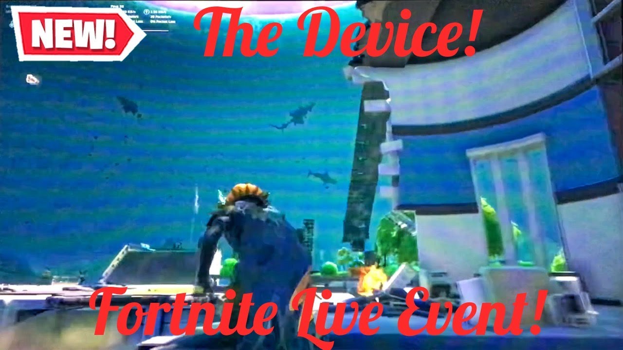 THE DEVICE! FORTNITE LIVE EVENT! Fortnite Nintendo Switch Gameplay ...