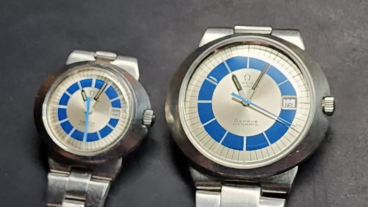 KC's Omega Dynamic, cal 565. Repaired/serviced. - YouTube