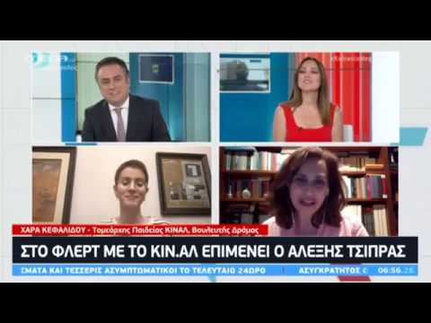 ΧΑΡΑ ΚΕΦΑΛΙΔΟΥ: Στην εκπομπή "Κοινωνία ώρα MEGA" 11/06/2020 - YouTube