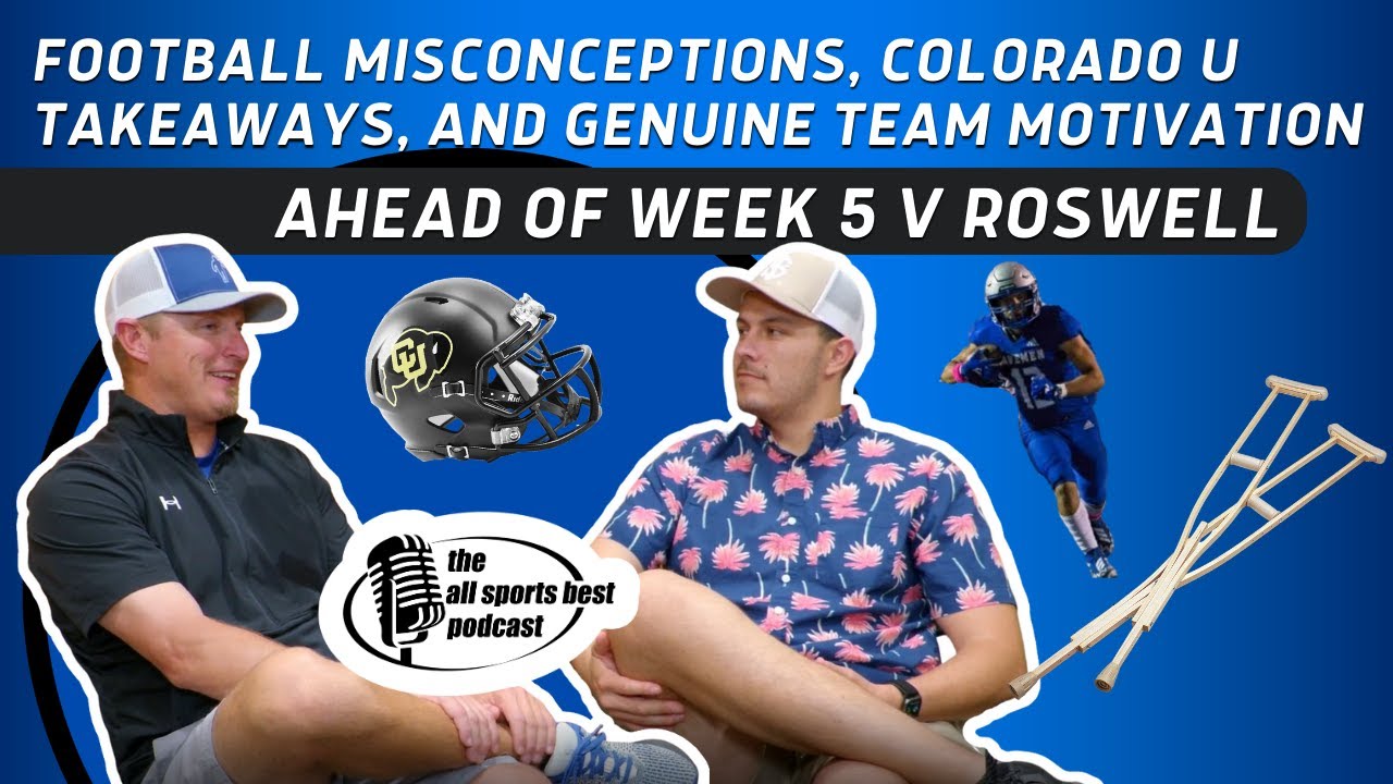 Cavemen Football Coach Cale Sanders | Week 5 v Roswell | All Sports ...