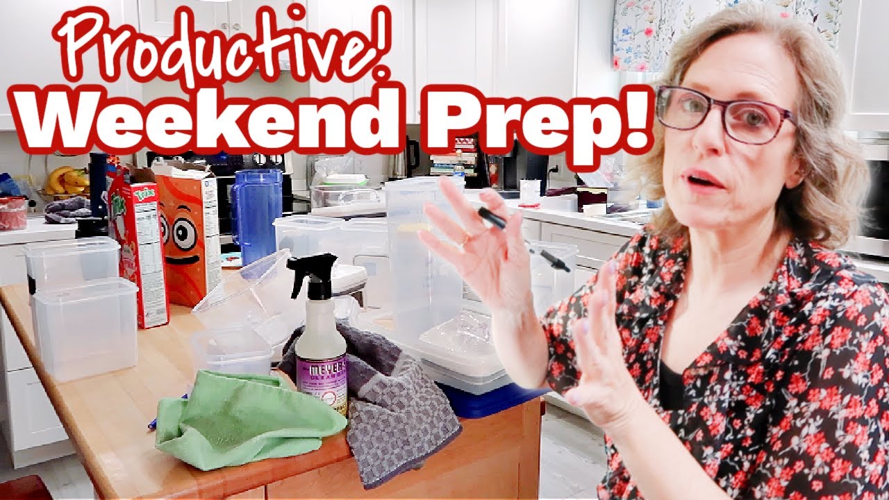 You'll love feeling prepared for a new week! RESET with me! - YouTube