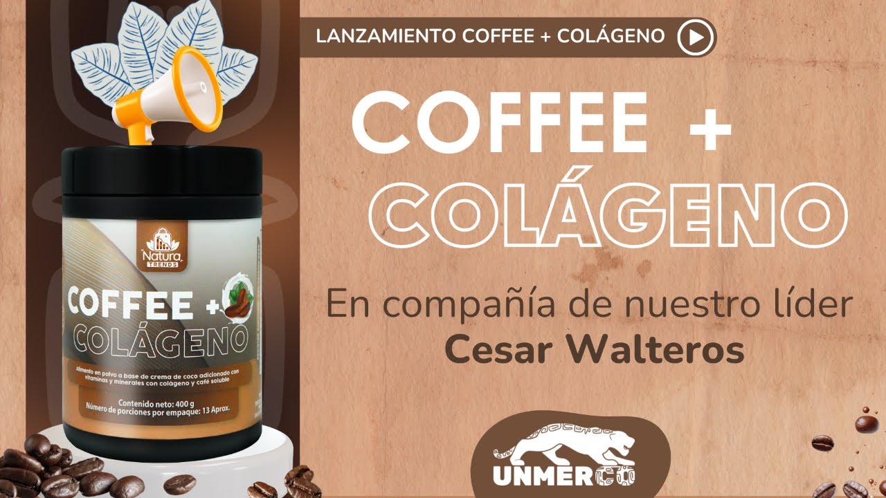 Bienestar y Energía: Presentación del Café con Colágeno con César ...