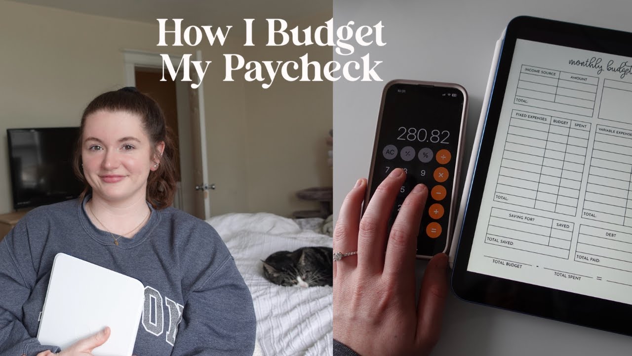 HOW I BUDGET MY PAYCHECK: budgeting my paycheck as a healthcare worker ...