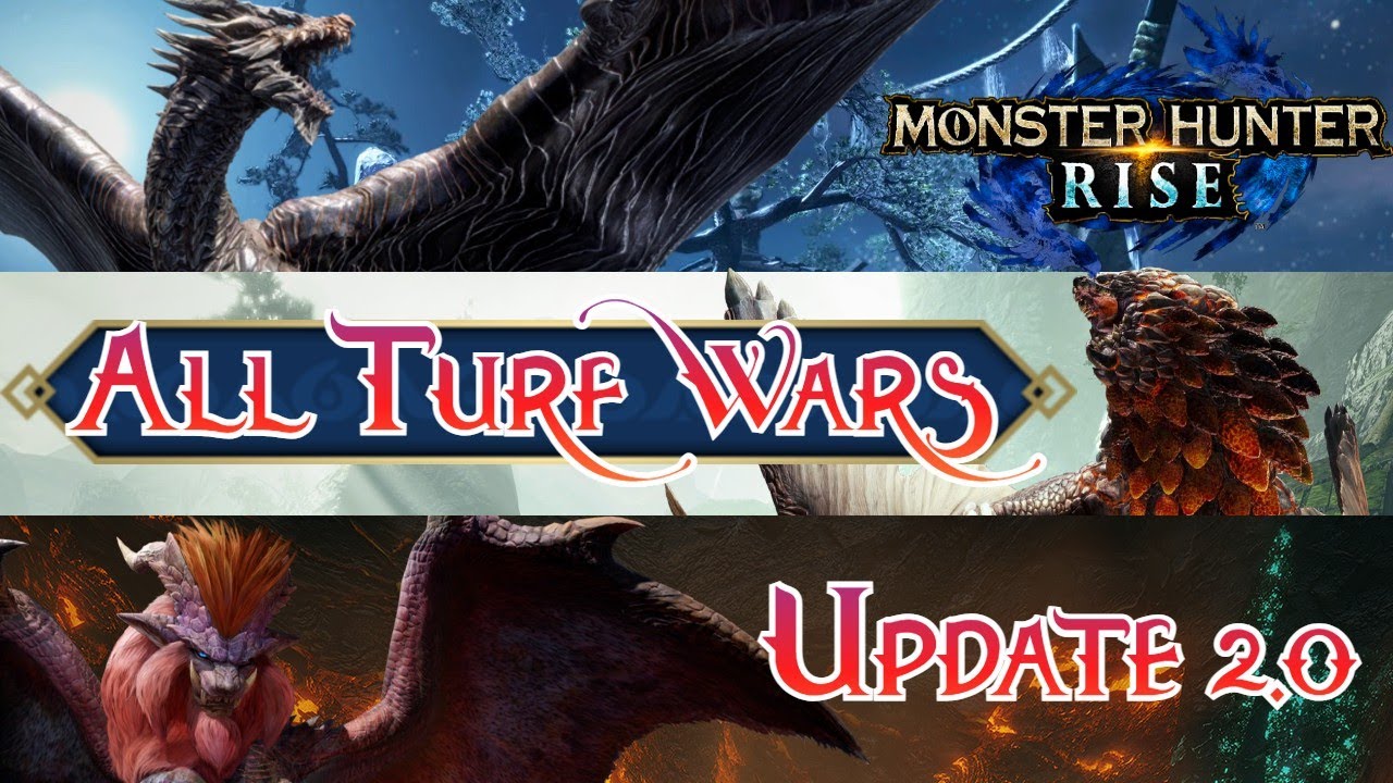 Monster Hunter Rise: All Turf Wars Part 3 (Elder Dragons Included ...
