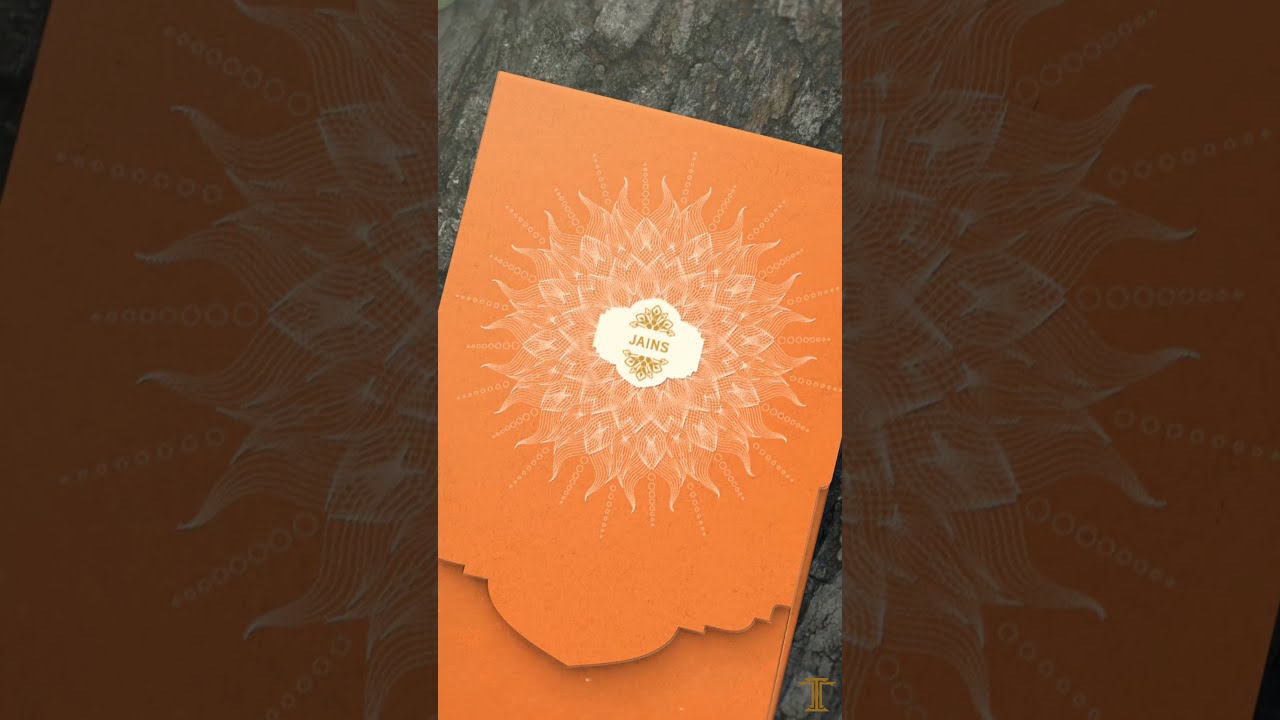 Contemporary yet timeless Indian wedding e-invite | Turmeric Ink - YouTube