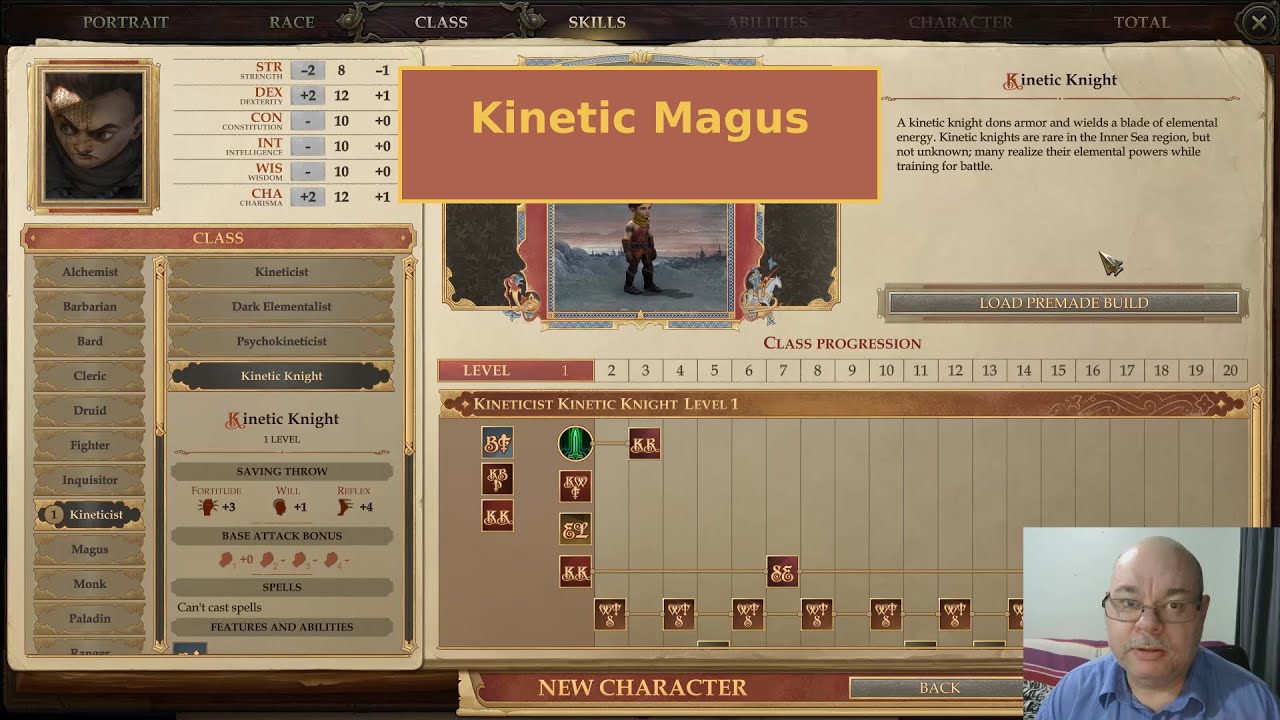 Pathfinder: Kingmaker - Full Kinetic Magus Build - YouTube