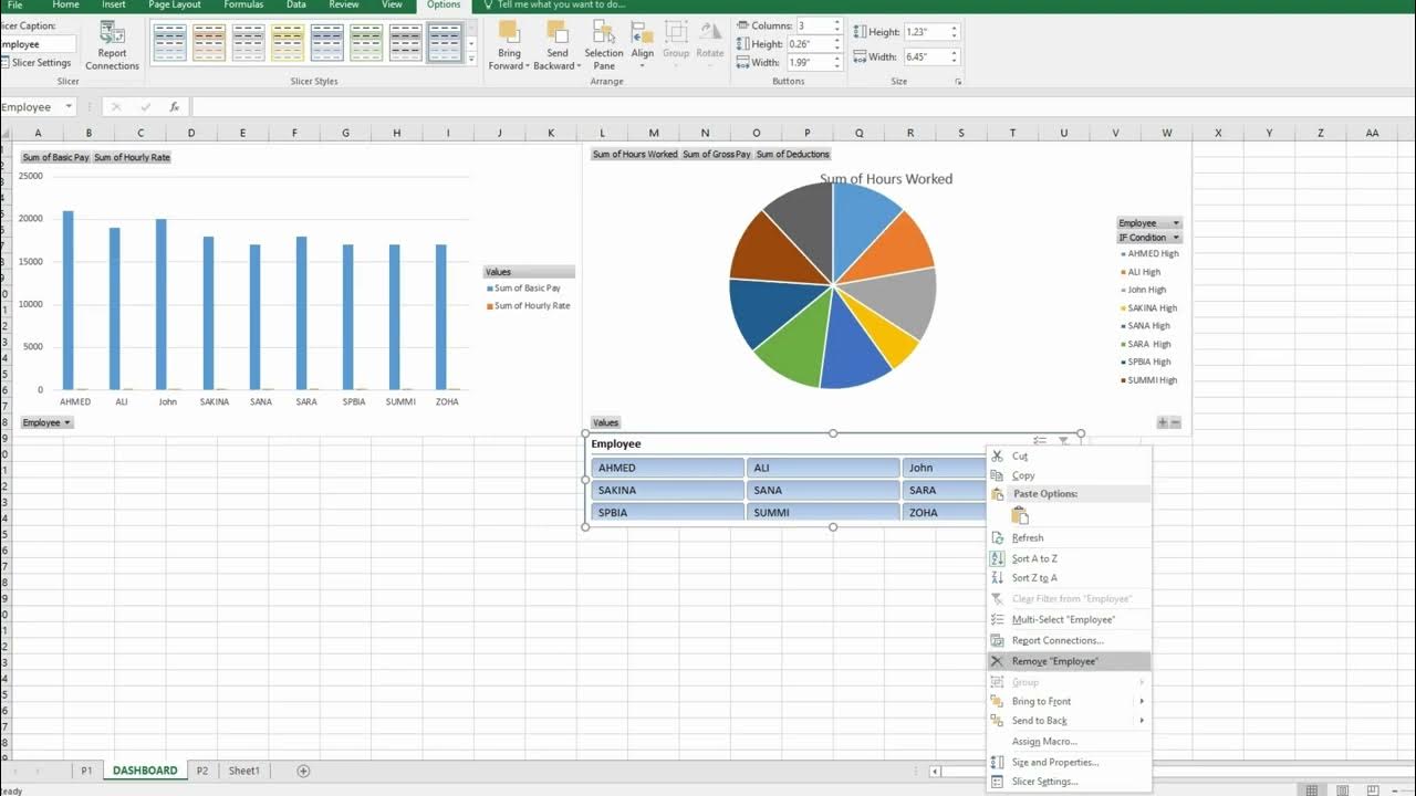 PAYROLL MANAGEMENT SYSTEM - EXCEL WITH DASHBOARD - YouTube