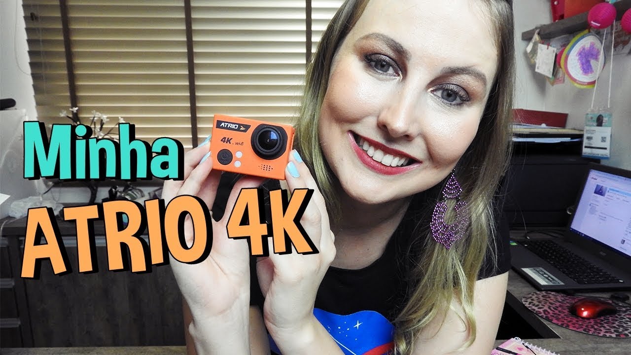Minha Câmera ATRIO 4K | Será que é boa?? - YouTube