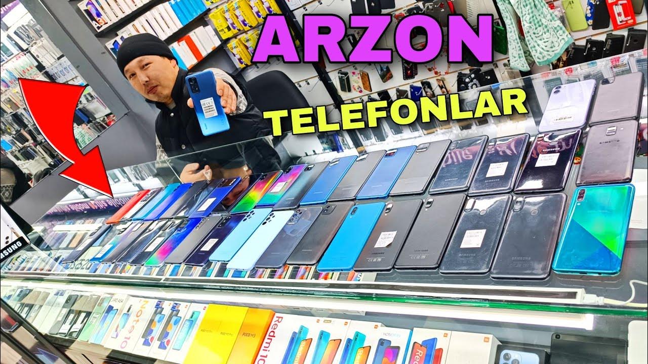 ARZON TELEFONLAR NARXI YANVAR REDMI SAMSUNG IPHONE SMART HONOR АРЗОН ...