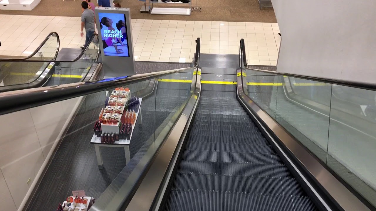 Schindler Escalators @ Sears Woodfield Mall, Schaumburg, IL - YouTube