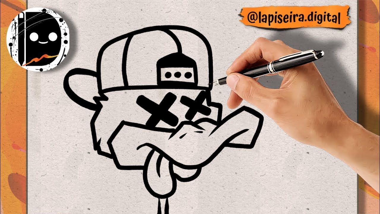 how to draw a trap duck step by step - YouTube