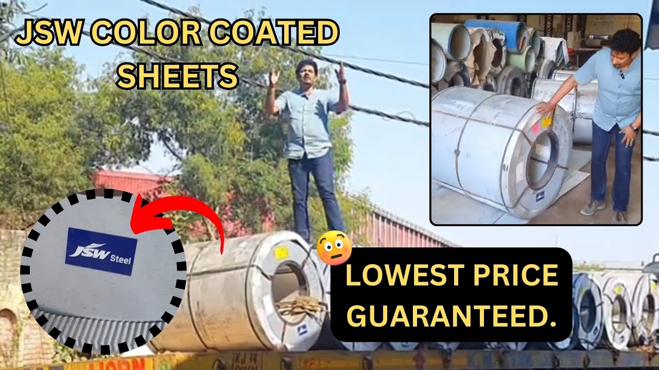 JSW COLOR COATED SHEETS | COLOR COATED ROOFING SHEET AT LOWEST PRICE ...