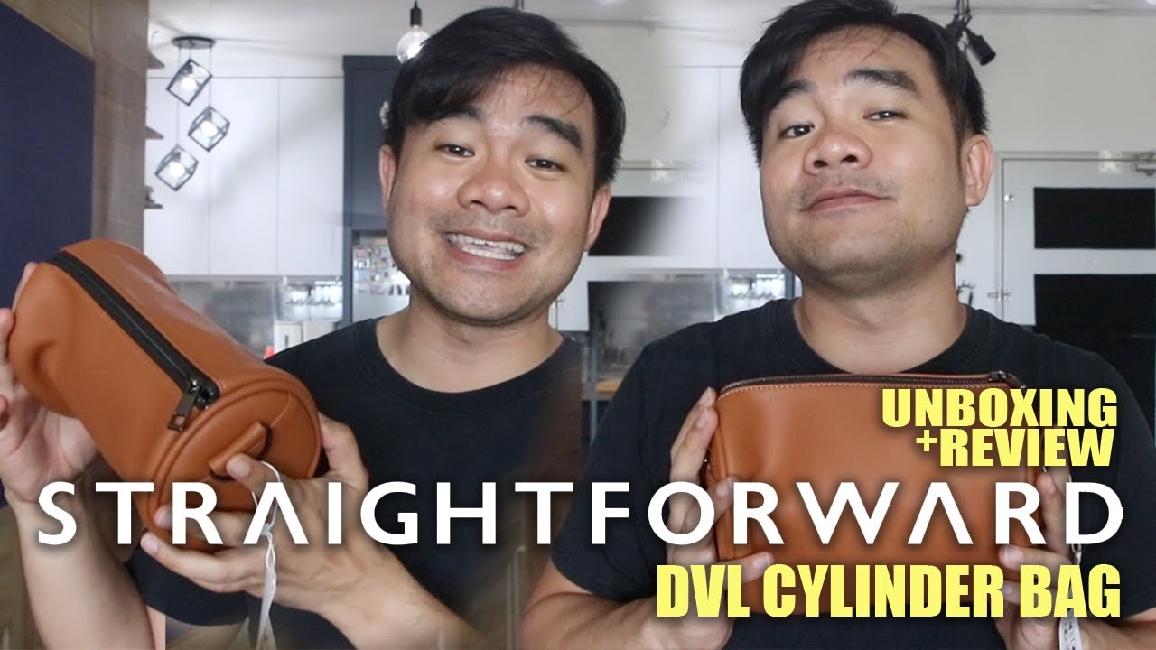 [UNBOXING + PRODUCT REVIEW] STRAIGHTFORWARD DVL Cylinder Bag - YouTube