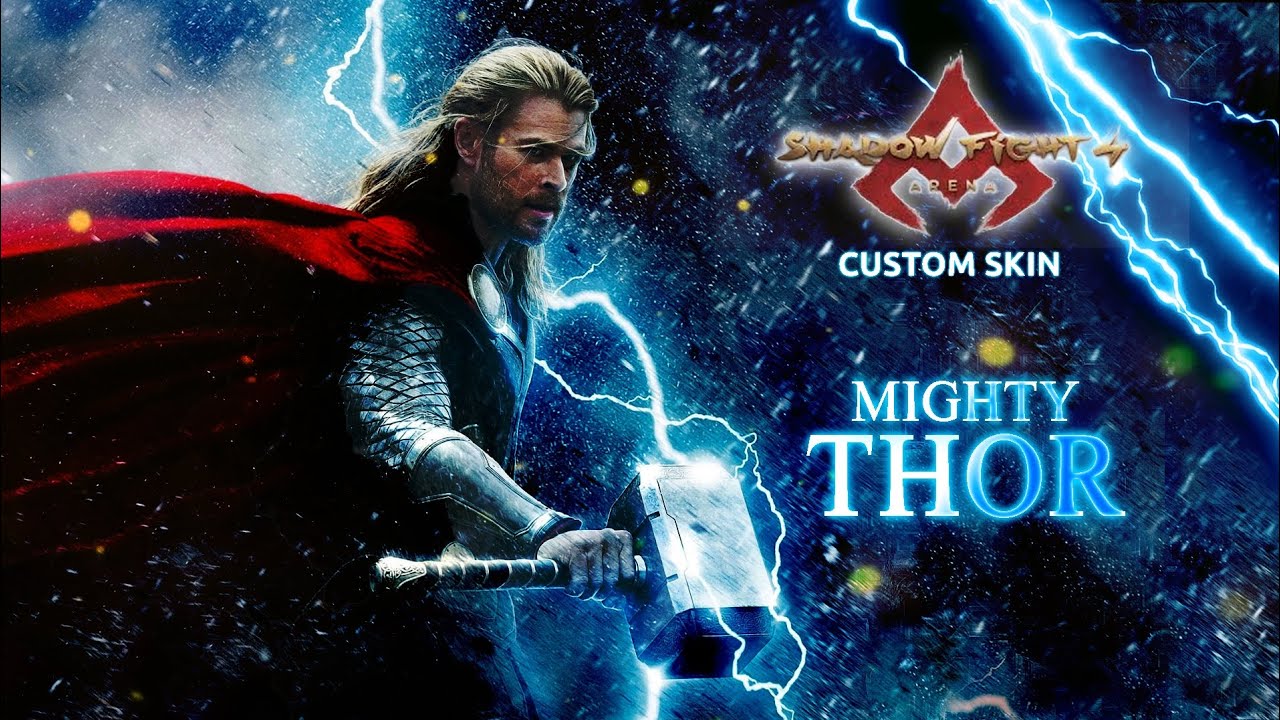 Thor Joins The Arena! Shadow Fight 4:Arena Exclusive Skin Gameplay ...