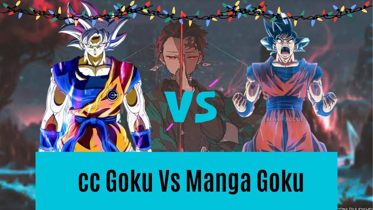 Goku (CC) Vs Goku (Manga) | Who is Strongest - YouTube