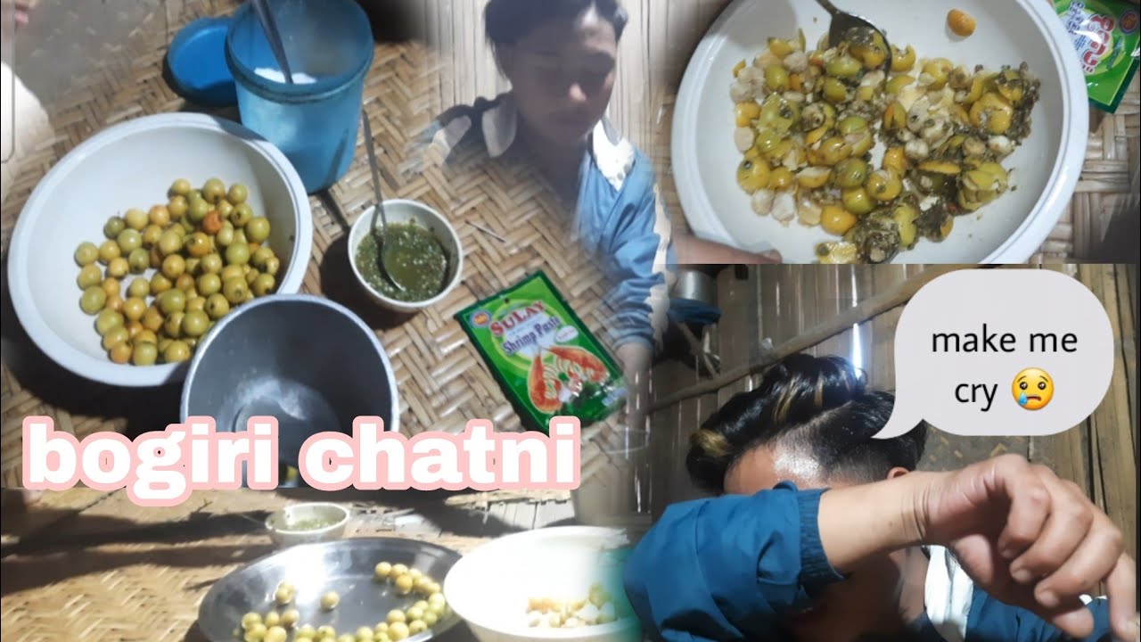 collecting some Bogori ! for making spicy 😋 chutni ! first video of ...