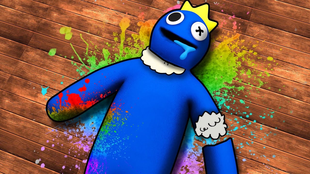 BLUE DEATH in Roblox Rainbow Friends - YouTube