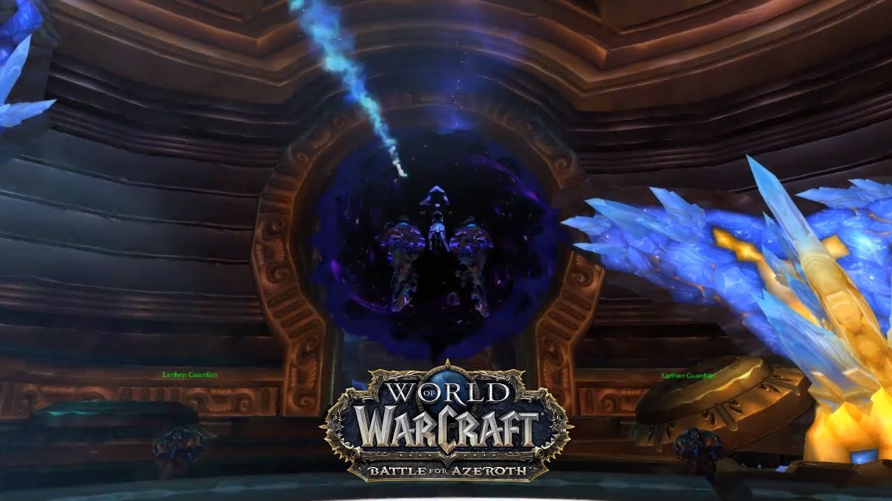 Old Gods Creature in The Chamber of Heart - Battle for Azeroth - YouTube