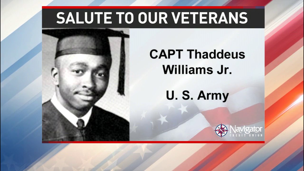 Salute to our veterans: Captain Thaddeus Williams, Junior - NBC 15 WPMI ...