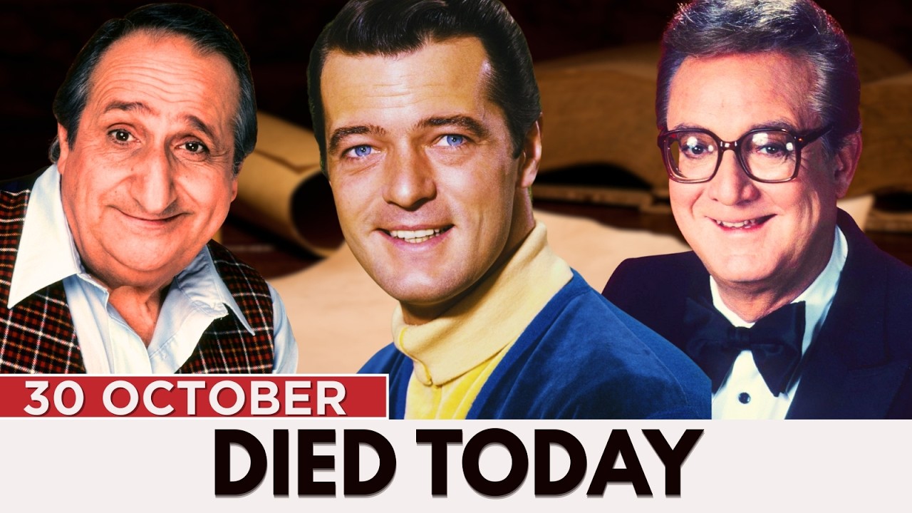 Who Died Today | Famous Deaths On This Day 30 OCTOBER - YouTube
