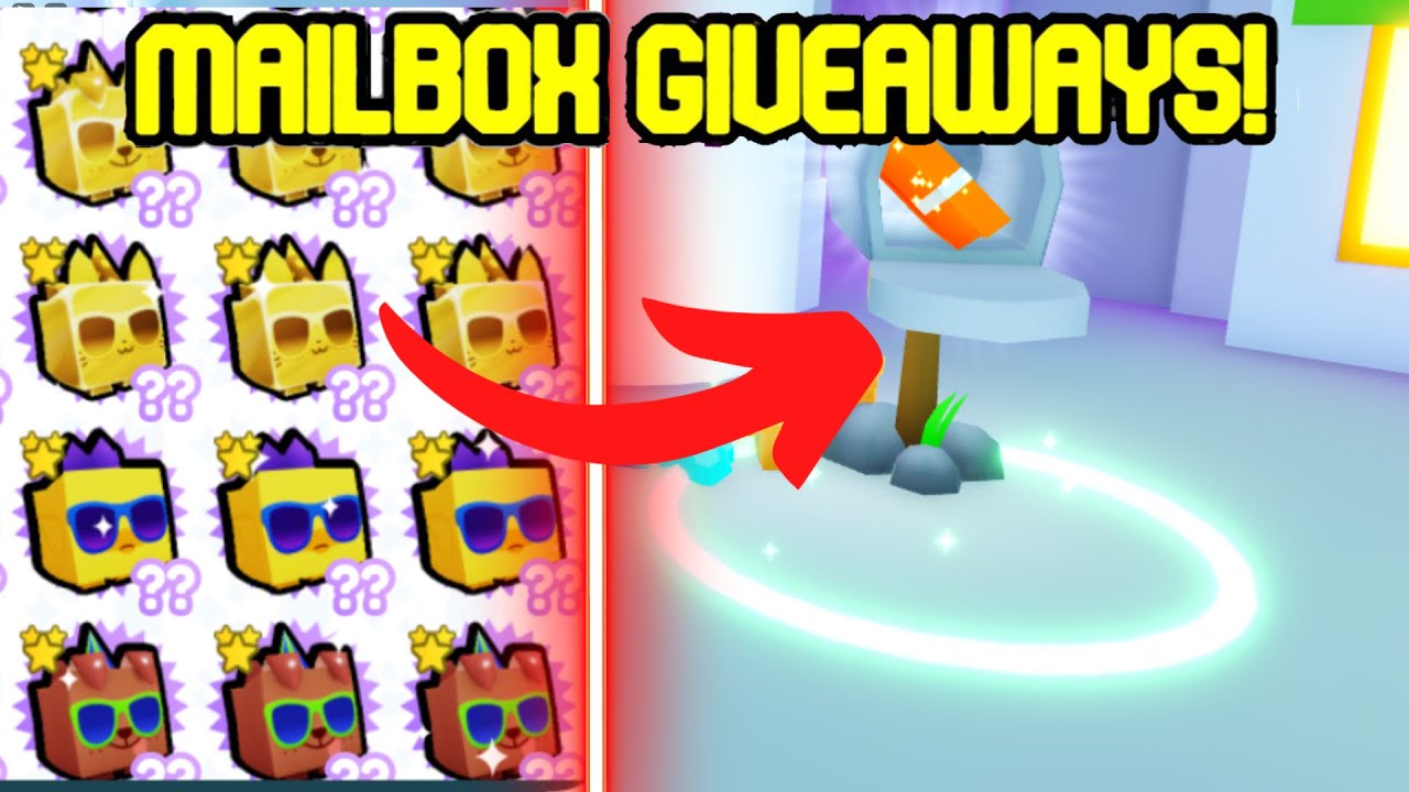 📩MAILBOX GIVEAWAYS!💎HUGES AND EXCLUSIVES!? (Pet Simulator X) - YouTube