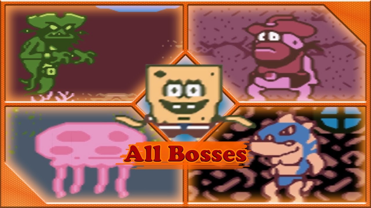 Legend of the Lost Spatula Bosses Fight + Ending - GBA - YouTube