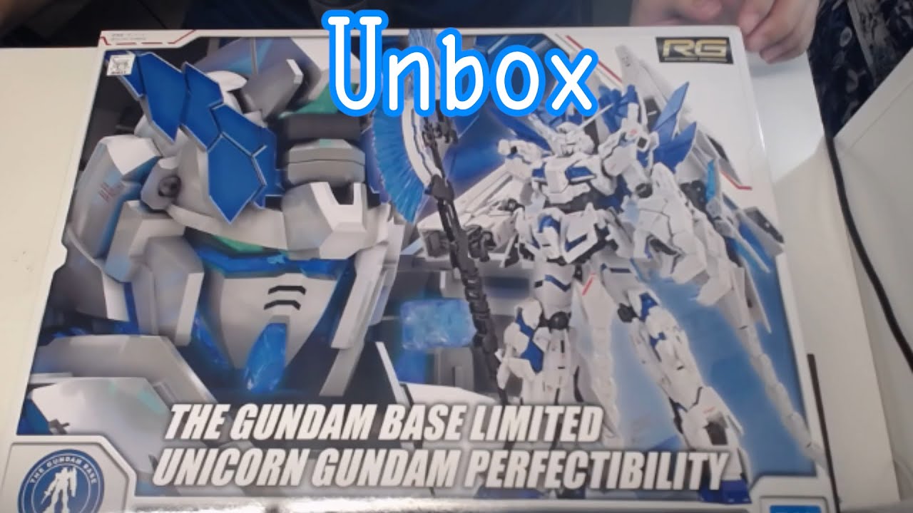GBT Exclusive RG Unicorn Gundam Perfectibility Unbox - YouTube