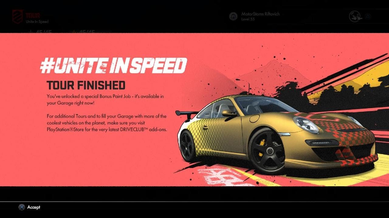 DRIVECLUB TOUR RE-VISITED Part 25 - UNITE IN SPEED DLC - YouTube
