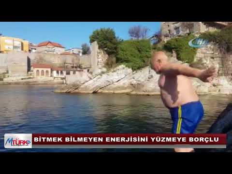 BİTMEK BİLMEYEN ENERJİSİNİ YÜZMEYE BORÇLU