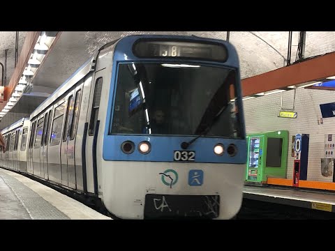 [Paris] Ligne 7 MF77 à Pte de la Villette - YouTube