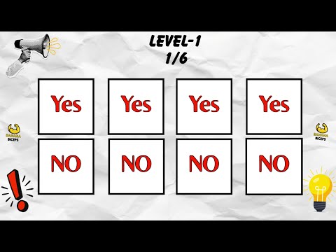 Yes No Right Left | SAY THE WORD ON BEAT 37 | Rhythm and timing challenge | Level 1-3| Easy Medium