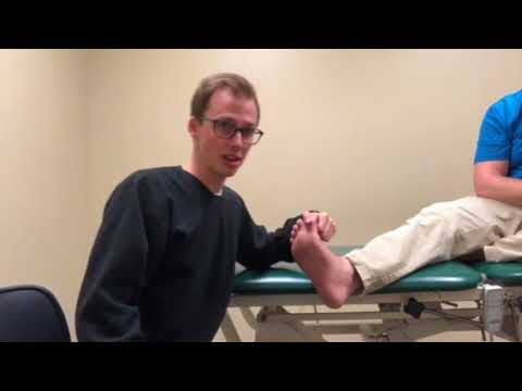Plantar fascia Test - YouTube
