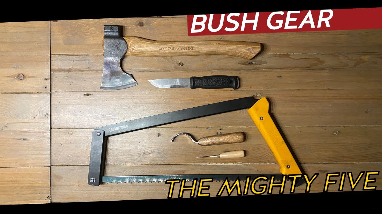 Bushcraft and survival tips: the five tool rule - YouTube