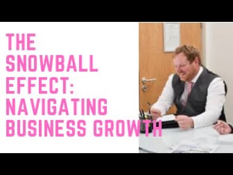 The S Curve or Snowball effect: compound growth of a business. The 5 ...