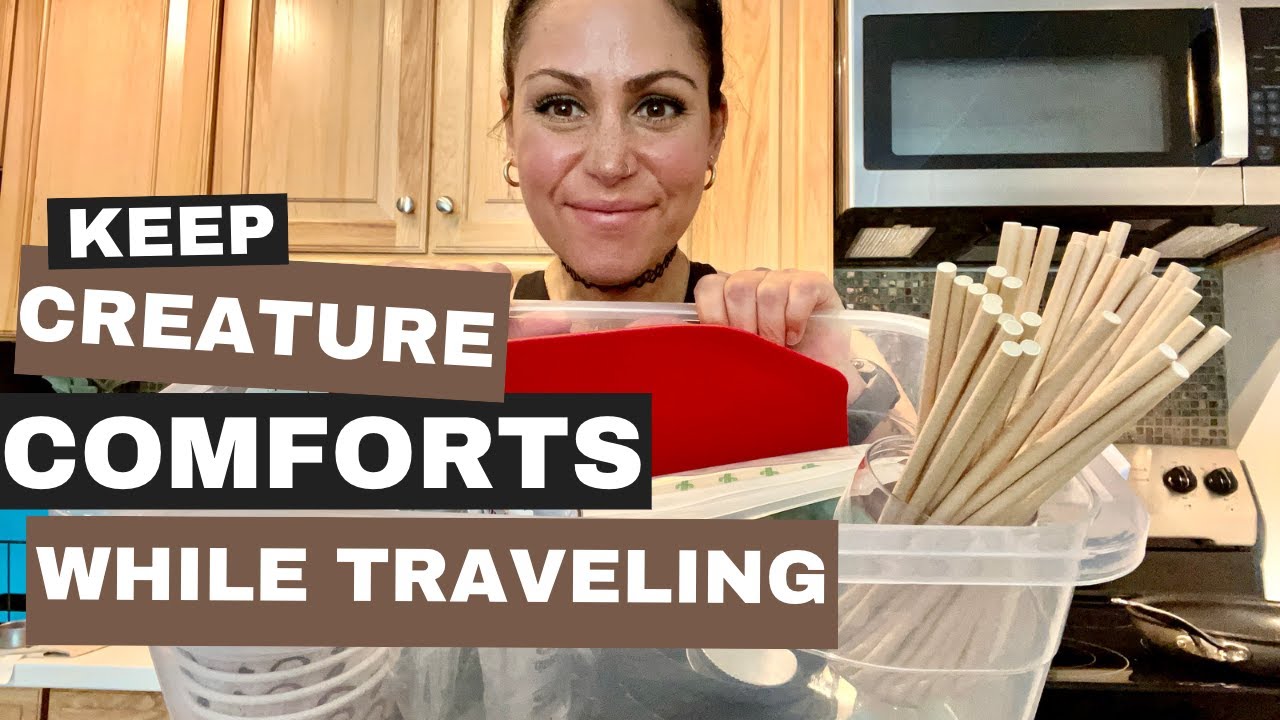 Keep Creature Comforts While Traveling - YouTube