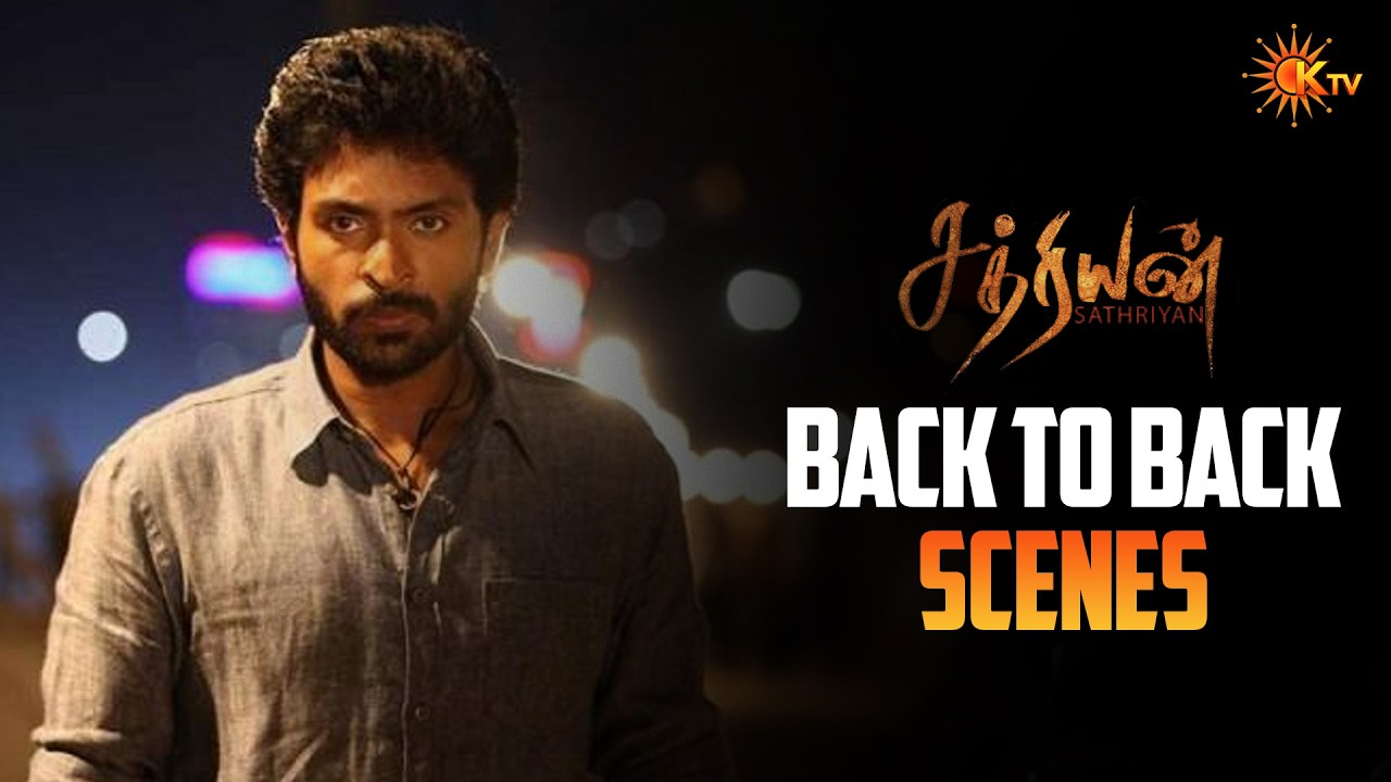 Sathriyan Movie Back to Back Scenes | Vikram Prabhu | Manjima Mohan | K ...