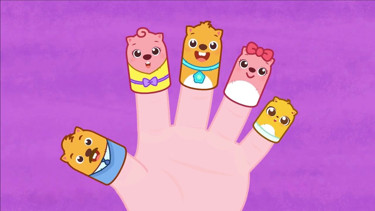 英文儿歌 - Finger Family—手指小游戏 | 卡通动画 | 学英语 | 最好的儿歌 | 贝瓦儿歌 | Beva Kids Song ...