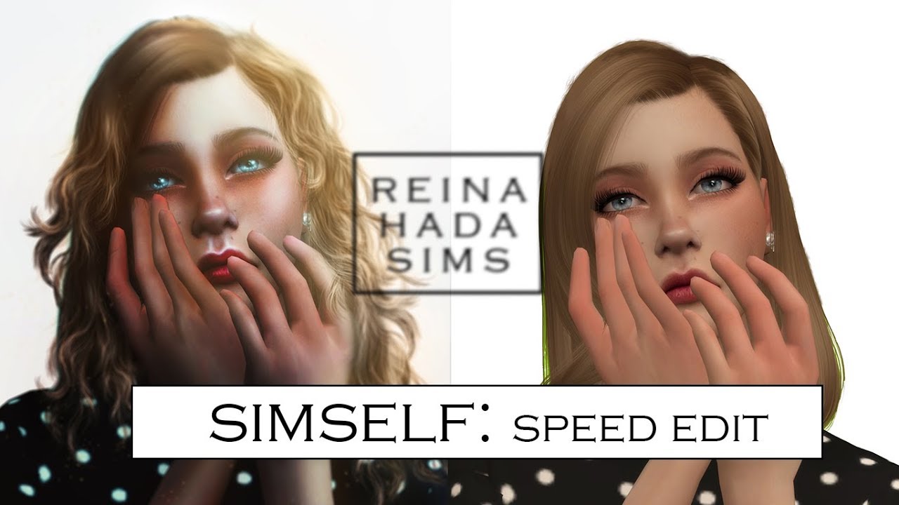 MY SIMSELF - Speedsim + edit (tutorial + cc) - YouTube