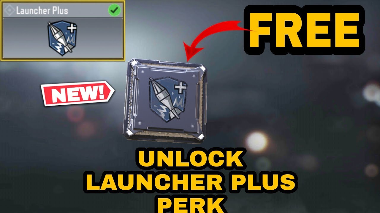 How to Unlock Launcher Plus Perk Free in COD Mobile | How to Get ...